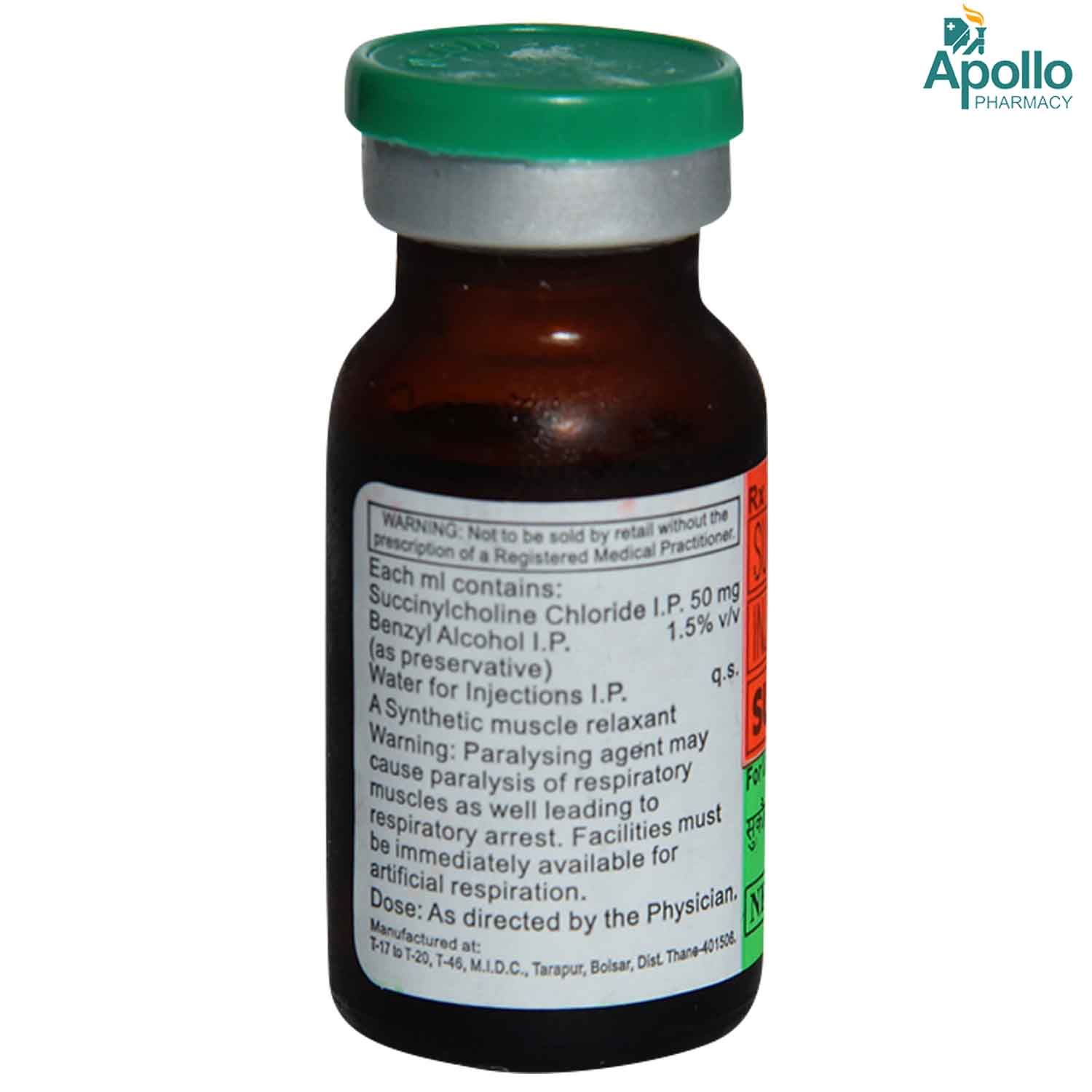 SUCOL INJECTION 10ML Price, Uses, Side Effects, Composition - Apollo ...