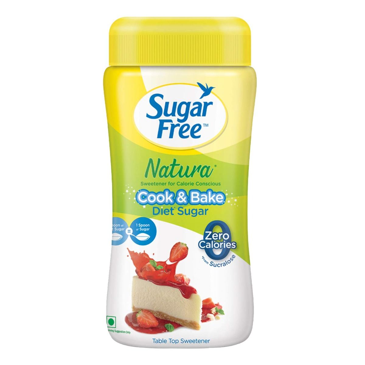 Sugar Free Natura Cook & Bake Diet Sugar, 80 gm Price, Uses, Side ...