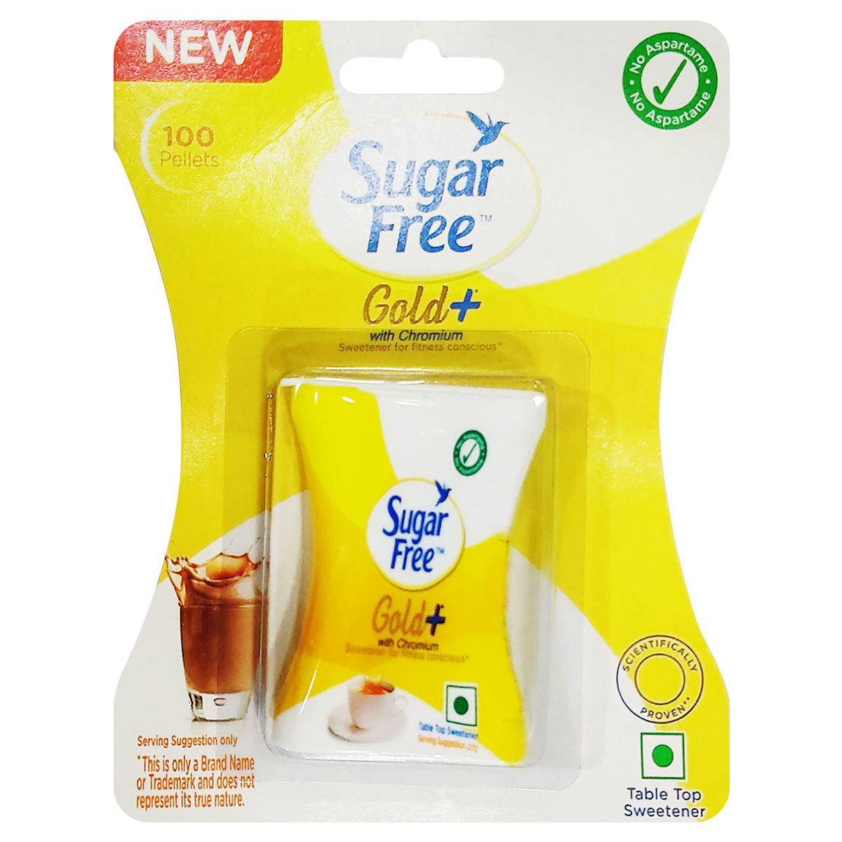 Sugar Free Gold Plus Low Calorie Sweetener, 100 Pellets యొక్క ఉపయోగాలు, ప్రయోజనాలు మరియు ధరను ...