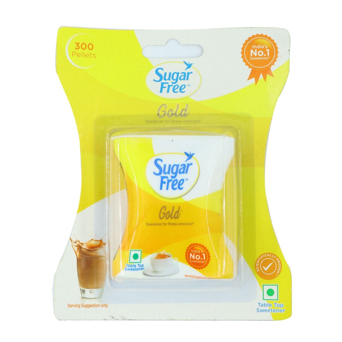 Sugar Free Gold Low Calorie Sweetener, 300 Pellets Price, Uses, Side ...