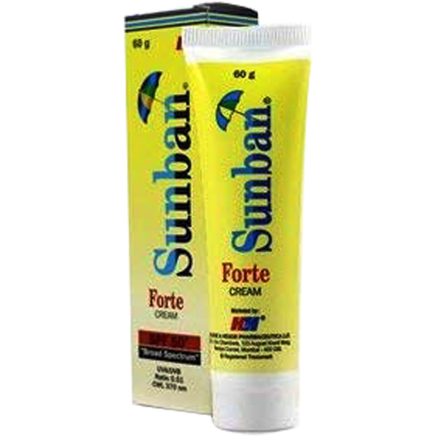 Sunban Forte Cream, 60 gm Price, Uses, Side Effects, Composition ...