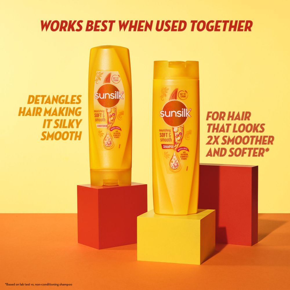 Sunsilk Nourishing Soft & Smooth Shampoo, 180 ml Price, Uses, Side ...