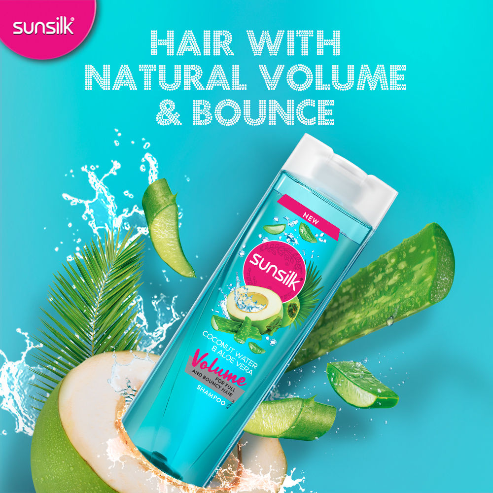 Sunsilk Coconut Water & Aloe Vera Volume Shampoo, 195 ml Price, Uses ...