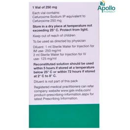 Supacef 250 mg Injection | Uses, Side Effects, Price | Apollo Pharmacy