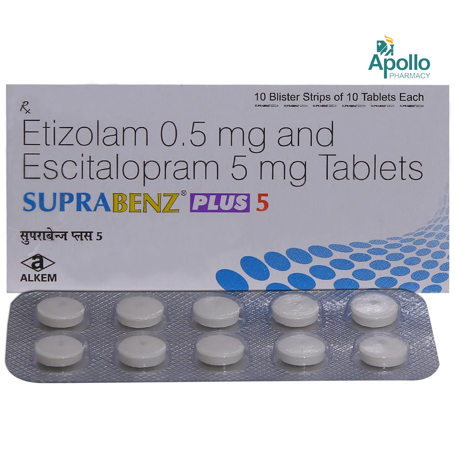 SUPRABENZ PLUS 5MG TABLET Price, Uses, Side Effects, Composition ...