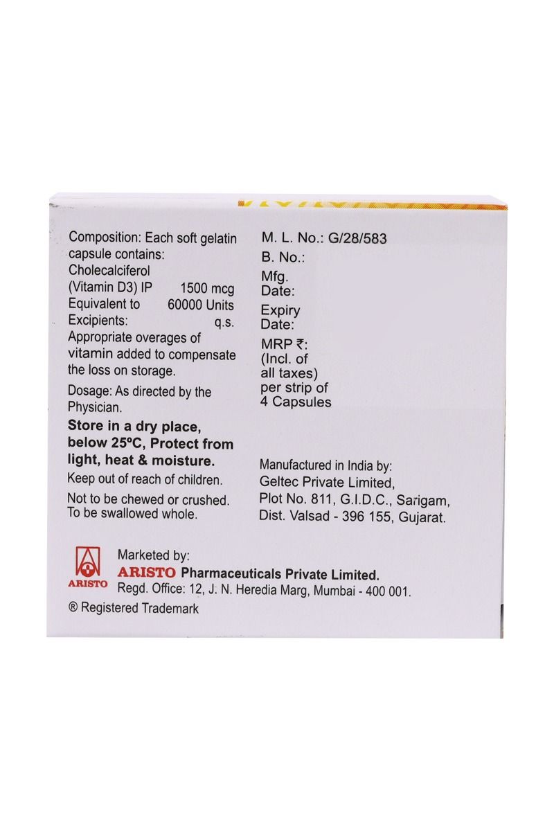 Super D3 60000IU Chewable Tablet | Uses, Side Effects, Price | Apollo ...