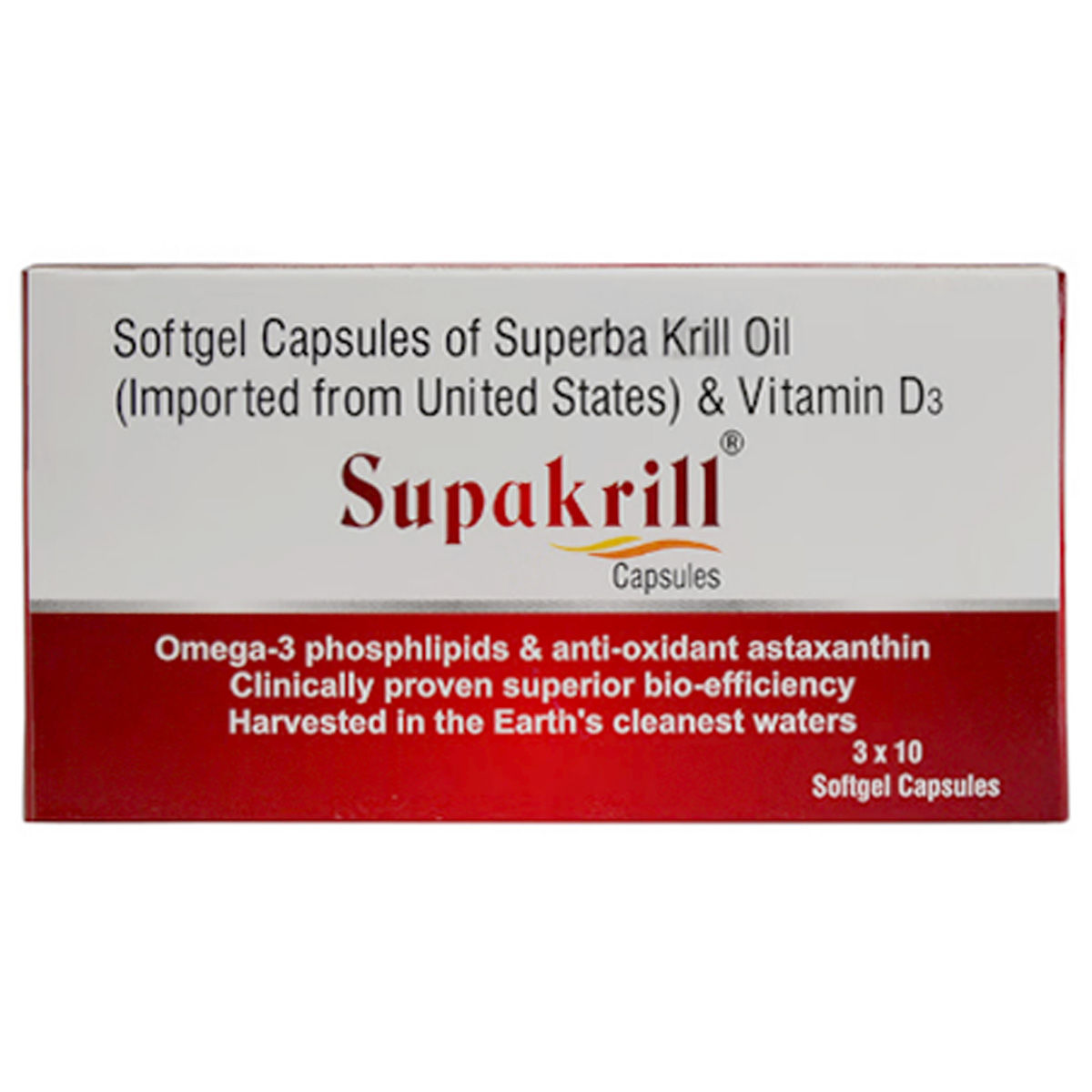 Buy Supakrill Softgel Capsule | 19 Minutes Delivery | Apollo Pharmacy