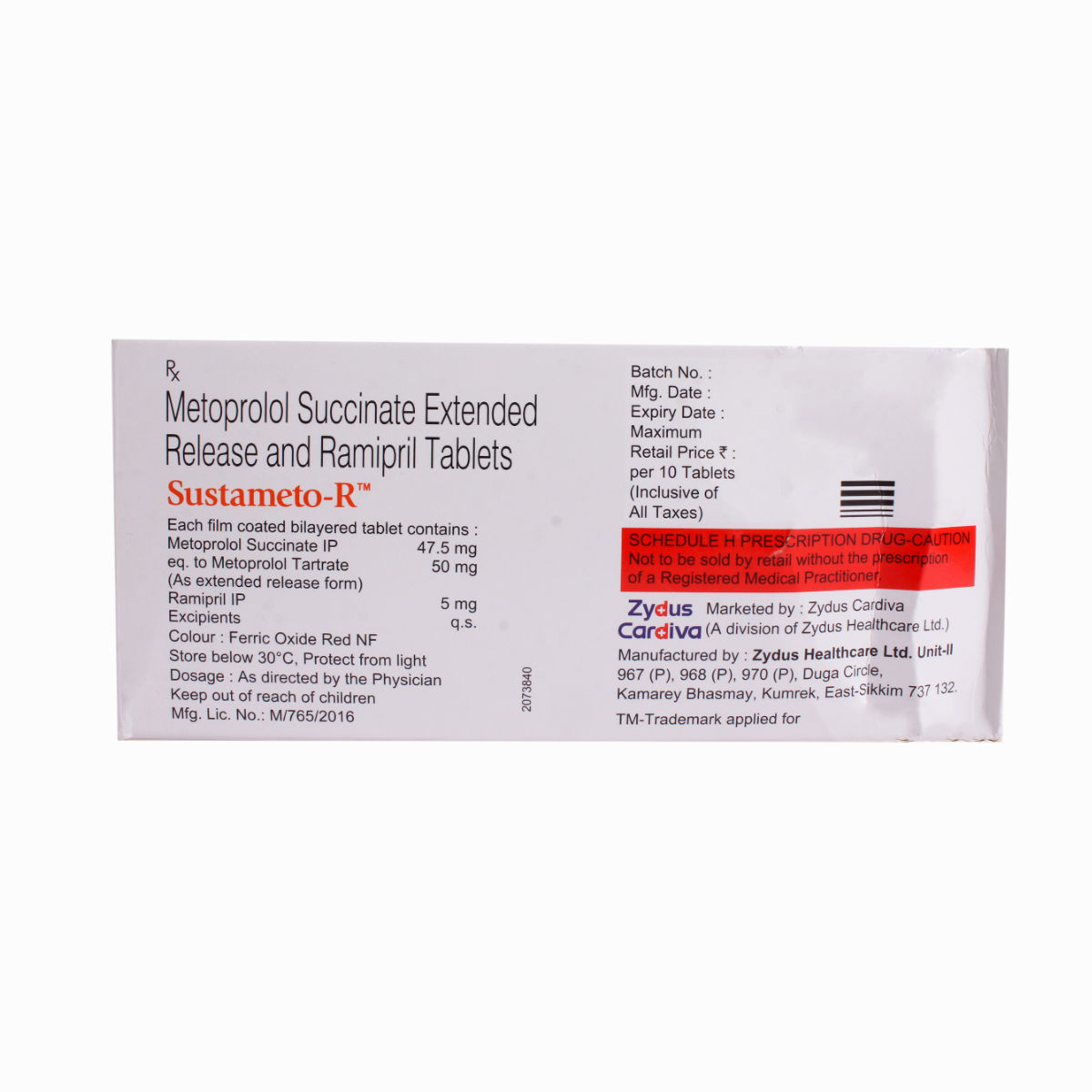 Sustameto R Tablet 10's Price, Uses, Side Effects, Composition - Apollo ...