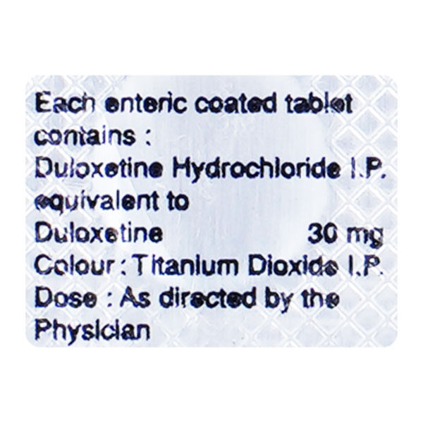 Symbal 30 Tablet 10's Price, Uses, Side Effects, Composition - Apollo ...