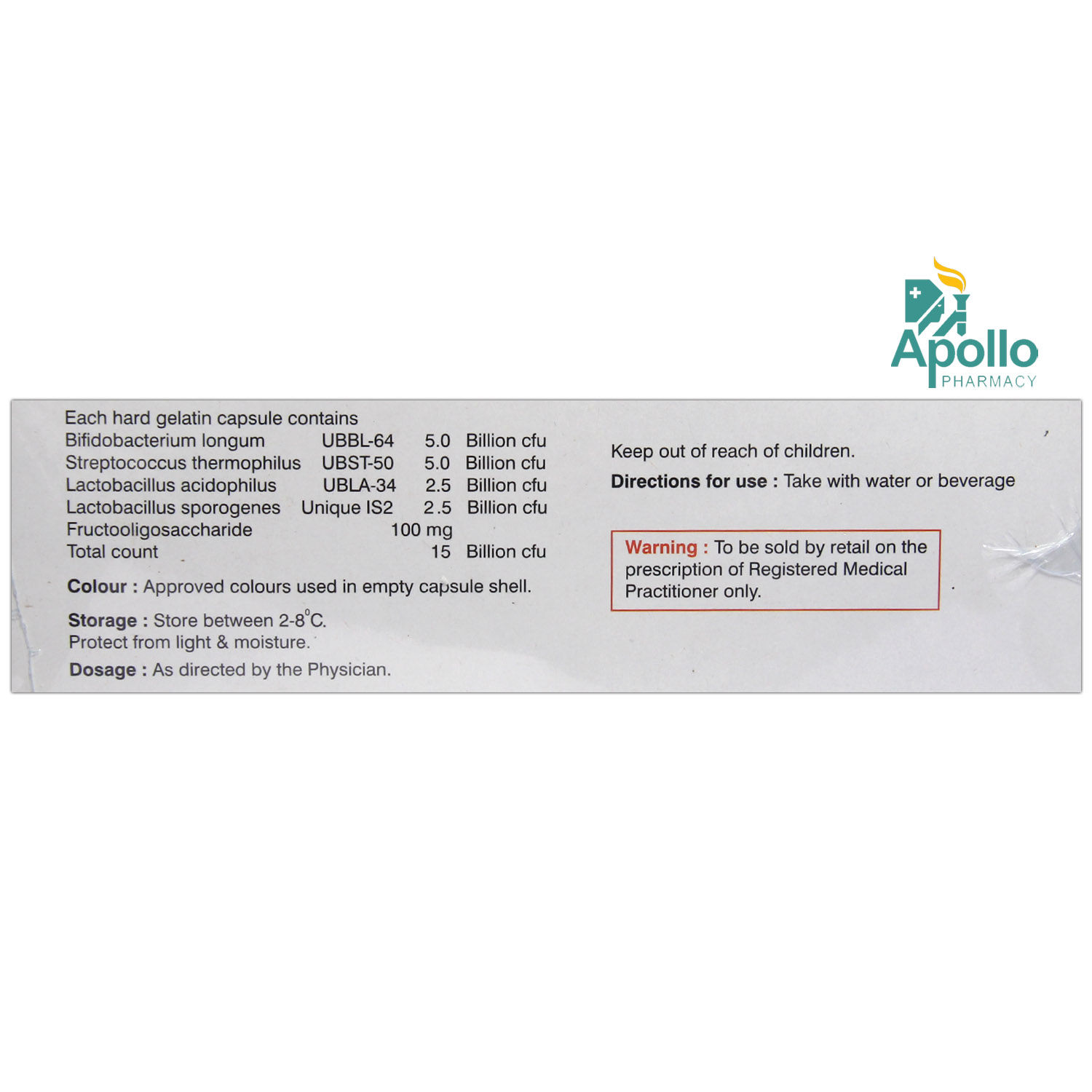 Synprotic Capsule 10's Price, Uses, Side Effects, Composition - Apollo ...