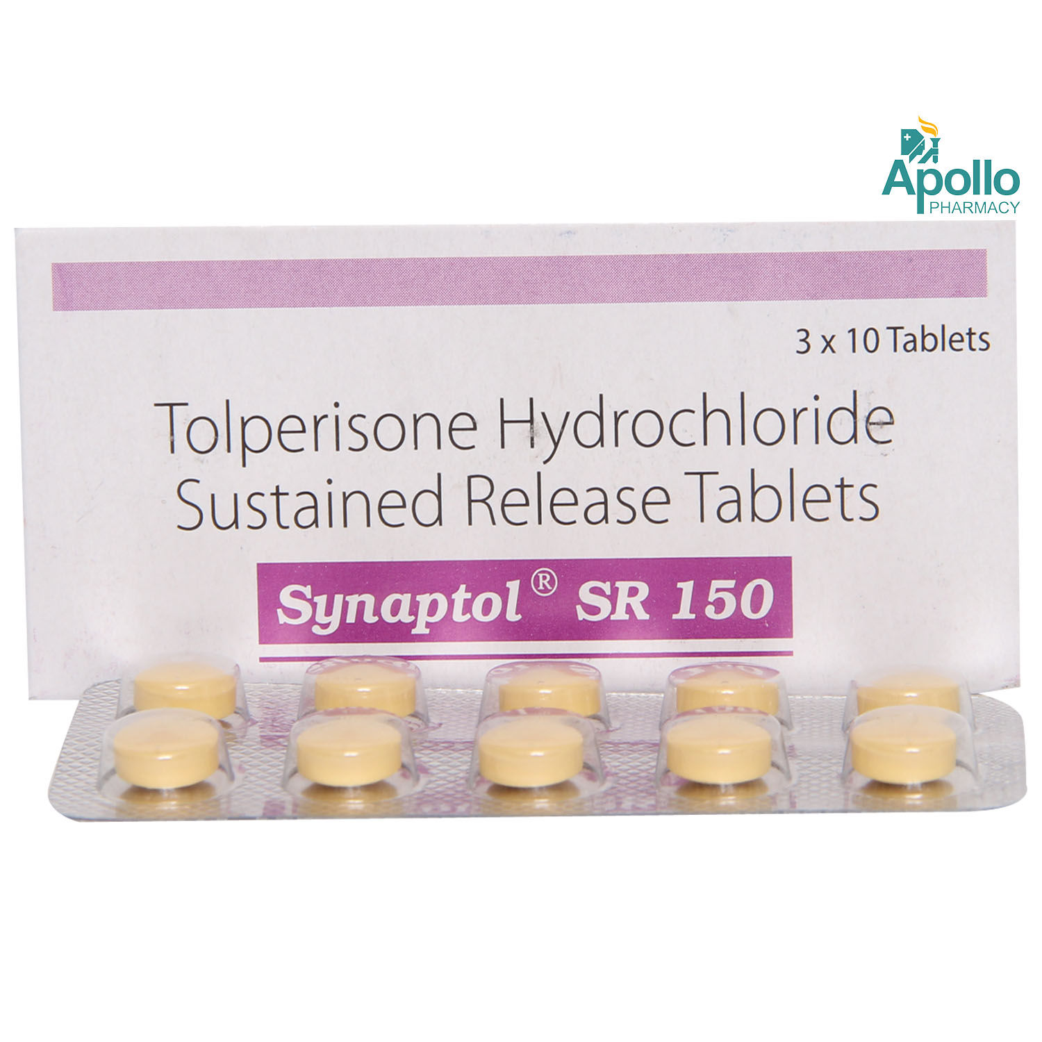 Synaptol SR 150 Tablet | Uses, Side Effects, Price | Apollo Pharmacy