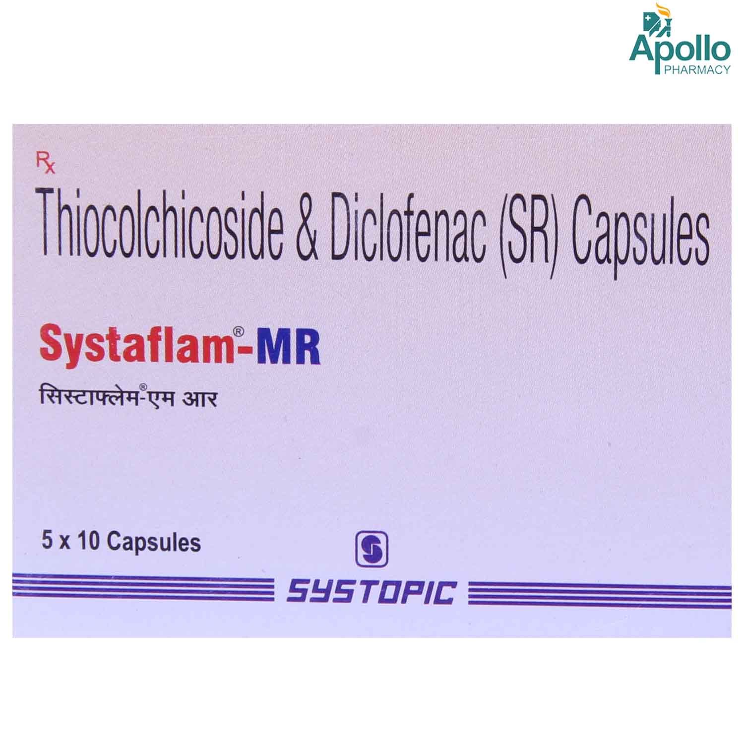 Systaflam MR Capsule | Uses, Side Effects, Price | Apollo Pharmacy