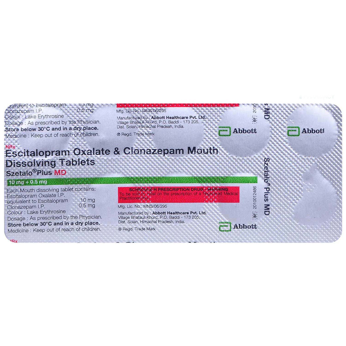 Szetalo Plus MD Tablet 10's Price, Uses, Side Effects, Composition ...