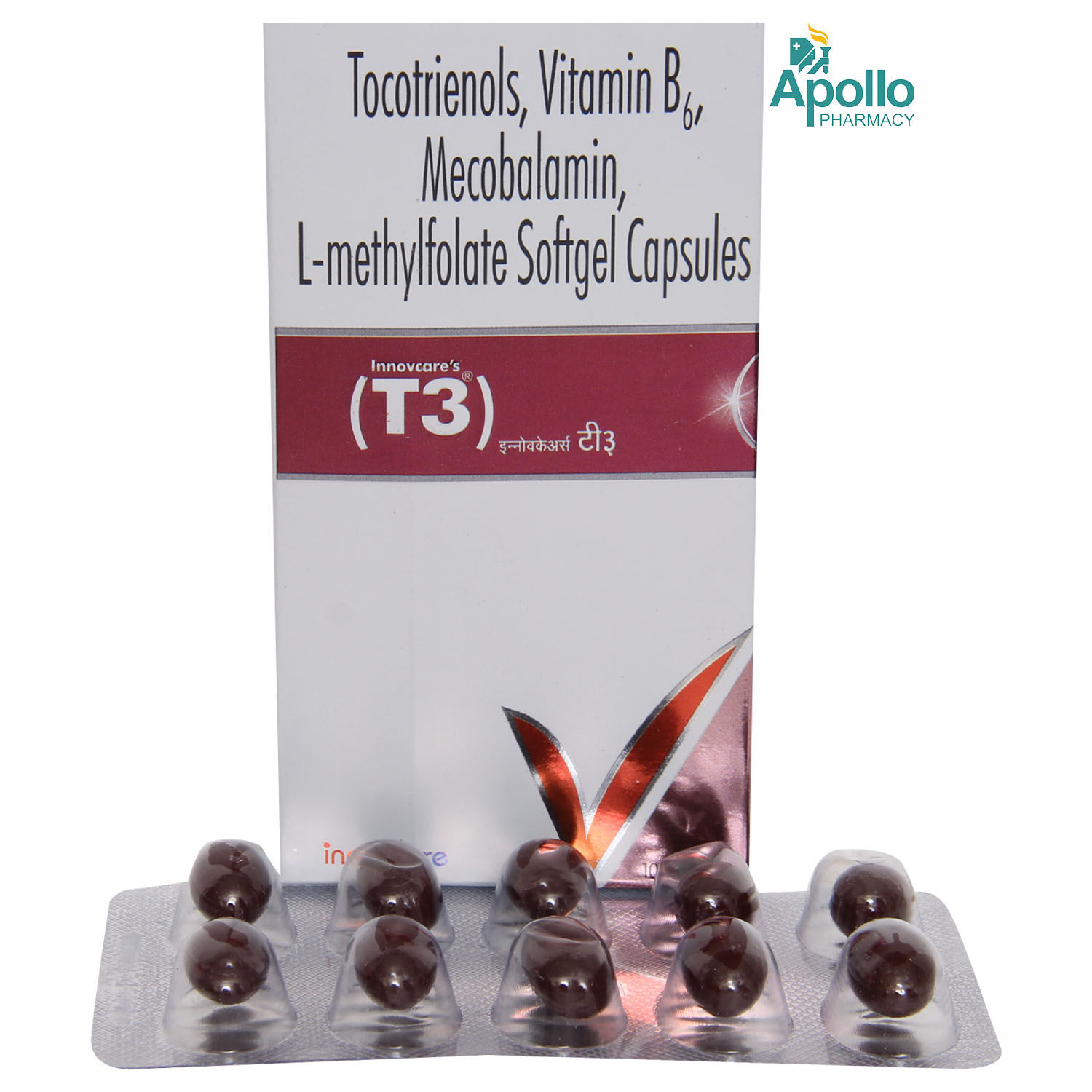 T3 Innovcare Capsule 10's Price, Uses, Side Effects, Composition ...
