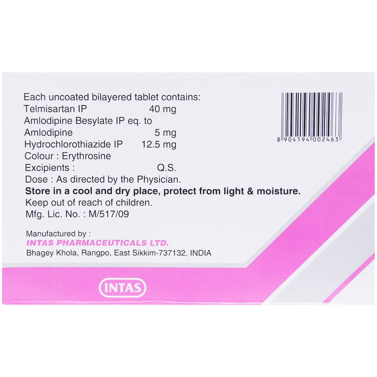 Tah 40 Tablet 15's Price, Uses, Side Effects, Composition - Apollo Pharmacy