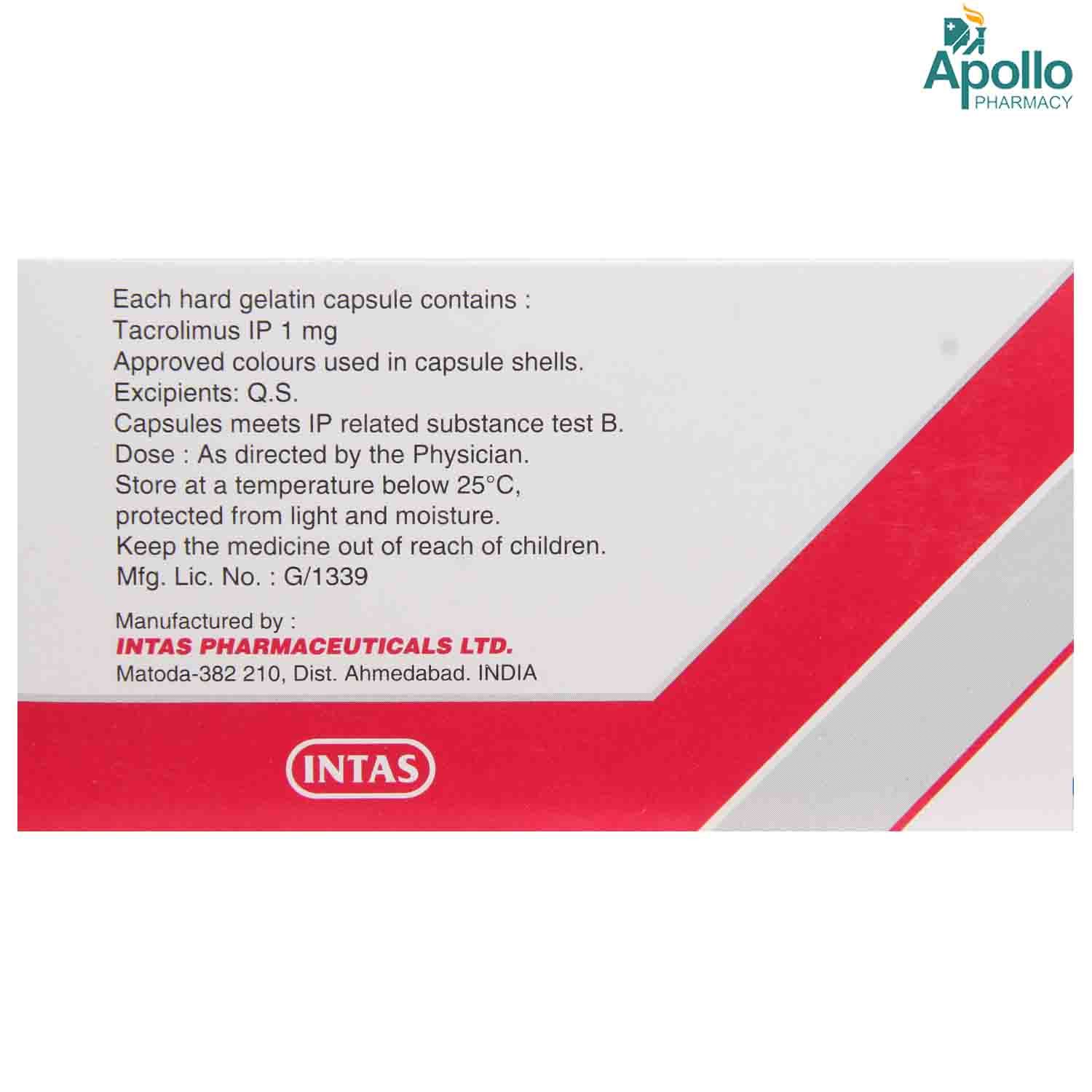 Takfa 1 Capsule 10's Price, Uses, Side Effects, Composition - Apollo ...