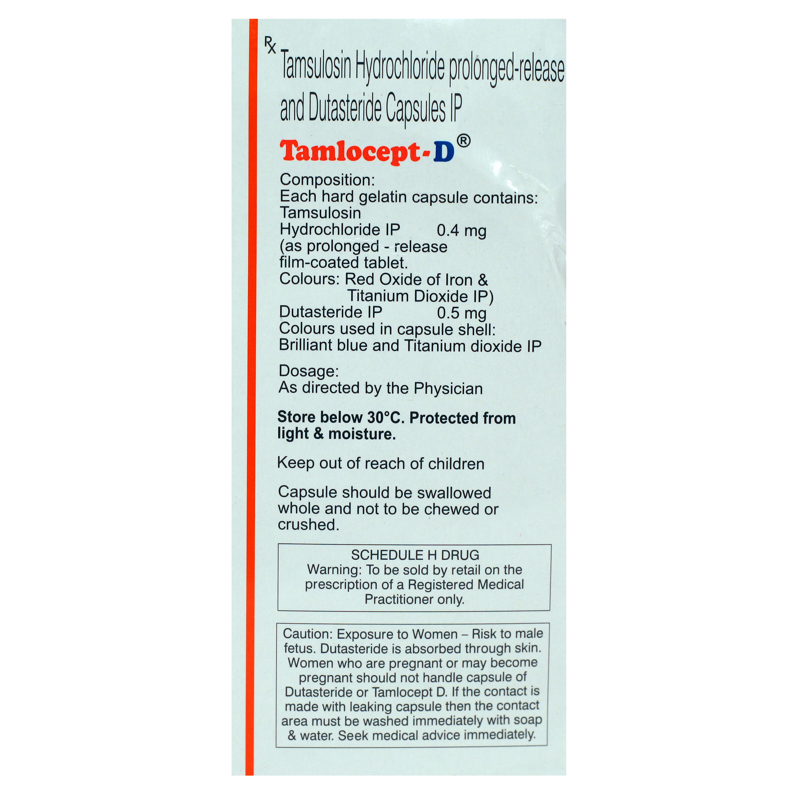 Tamlocept D Capsule 15's Price, Uses, Side Effects, Composition ...