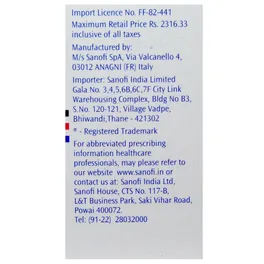 Targocid 400 mg Injection | Uses, Side Effects, Price | Apollo Pharmacy