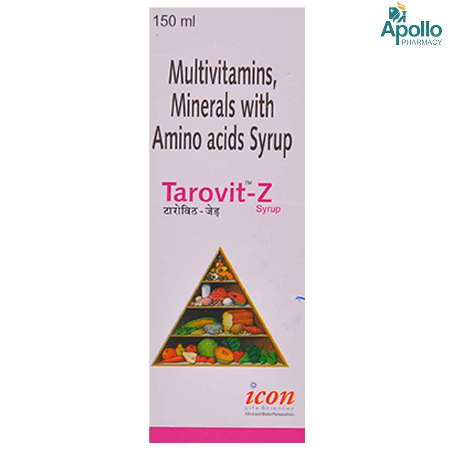 Tarovit Z Syrup | Uses, Side Effects, Price | Apollo Pharmacy