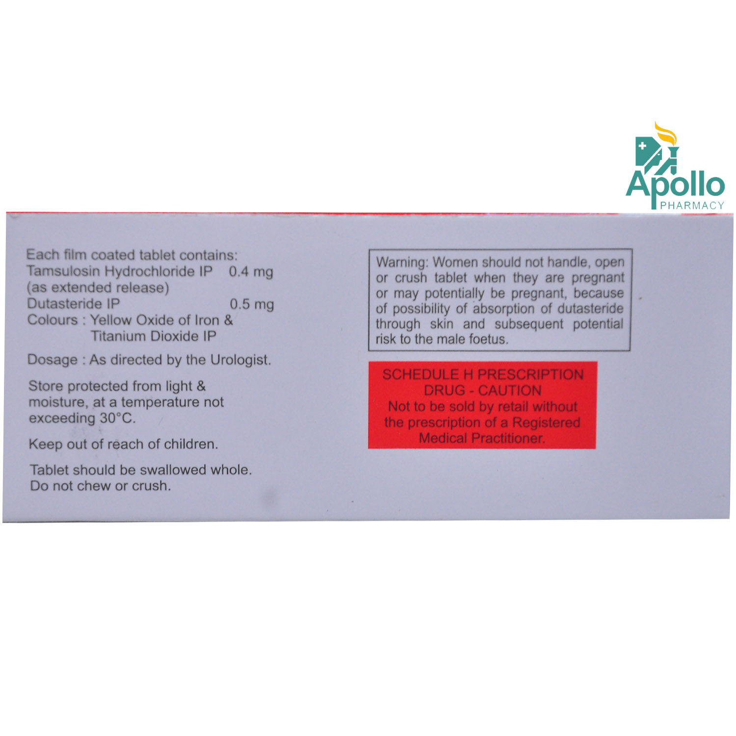 Tasulin-D Tablet 10's Price, Uses, Side Effects, Composition - Apollo ...