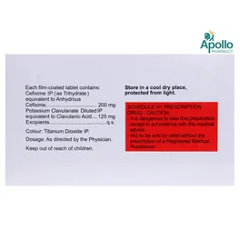 Taxim-O CV 200 Tablet | Uses, Side Effects, Price | Apollo Pharmacy