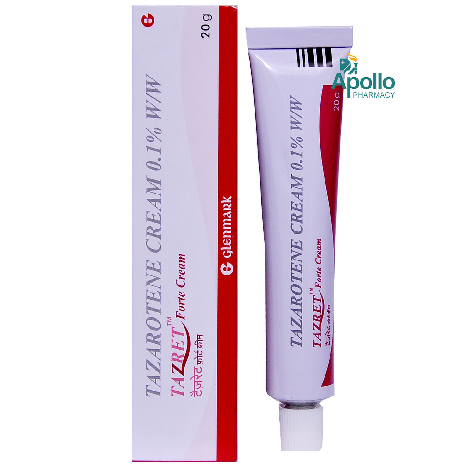 Tazret Forte Cream 20 gm Price, Uses, Side Effects, Composition ...