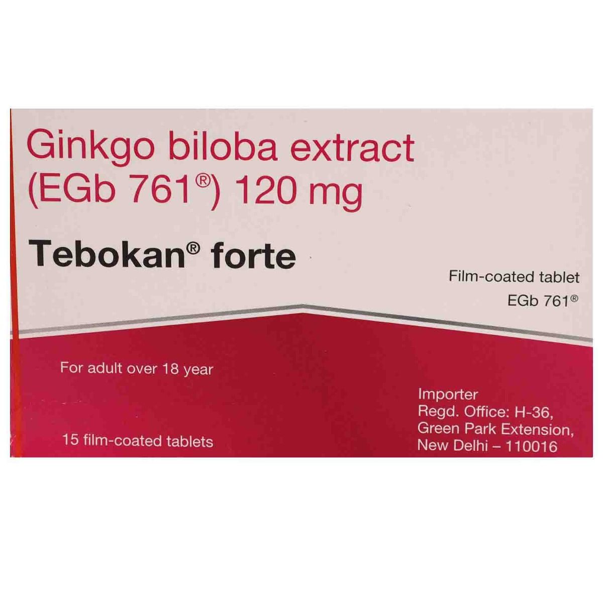 Tebokan Forte Tablet 15's Price, Uses, Side Effects, Composition ...