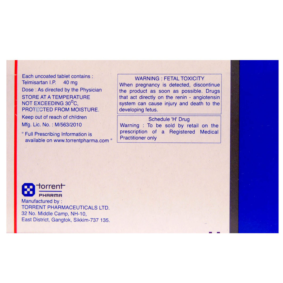 Telday 40 Tablet 15's Price, Uses, Side Effects, Composition - Apollo ...