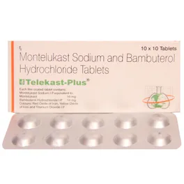 Telekast Plus Tablet | Uses, Side Effects, Price | Apollo Pharmacy