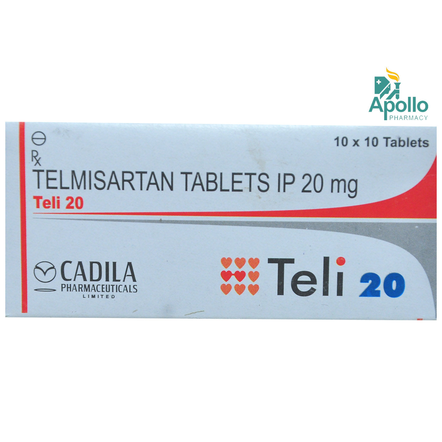 TELI 20MG TABLET | Uses, Side Effects, Price | Apollo Pharmacy
