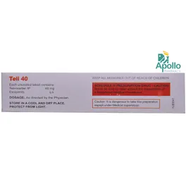 TELI 40MG TABLET | Uses, Side Effects, Price | Apollo Pharmacy