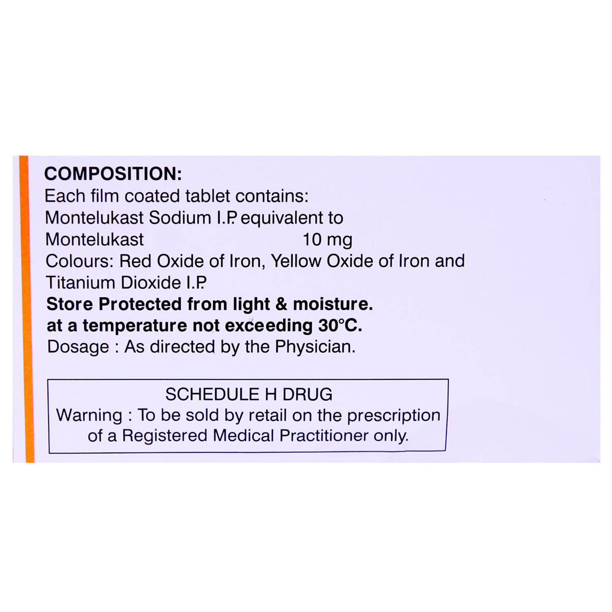 Telekast-10 Tablet 10's Price, Uses, Side Effects, Composition - Apollo ...