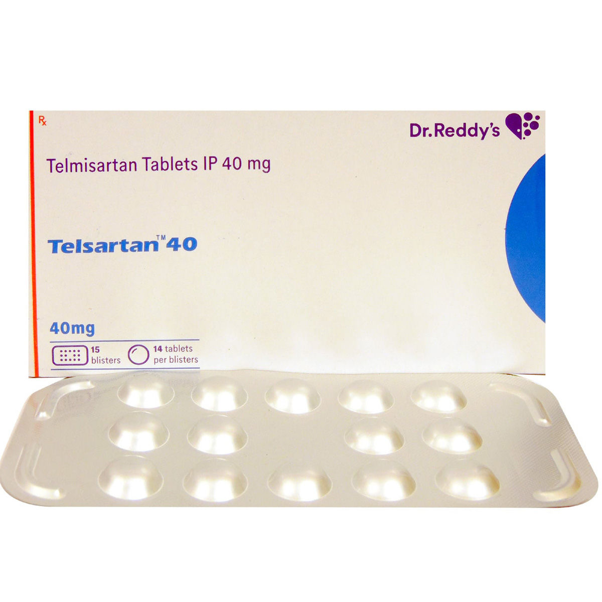 Telsartan 40 Tablet 14's Price, Uses, Side Effects, Composition ...