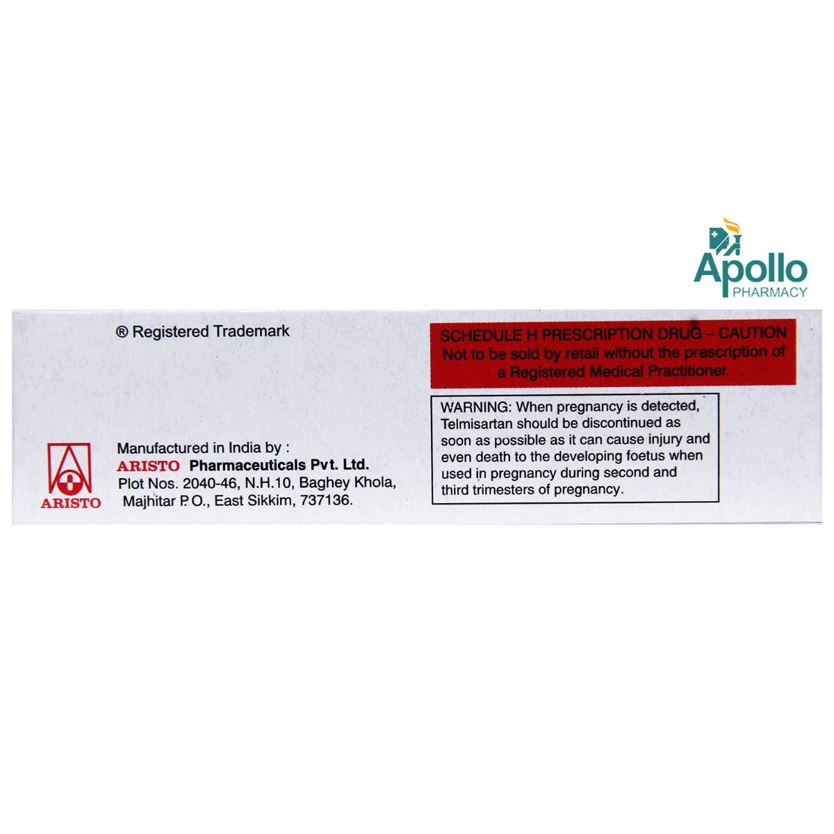 Telvas 20 Tablet 10's Price, Uses, Side Effects, Composition - Apollo ...