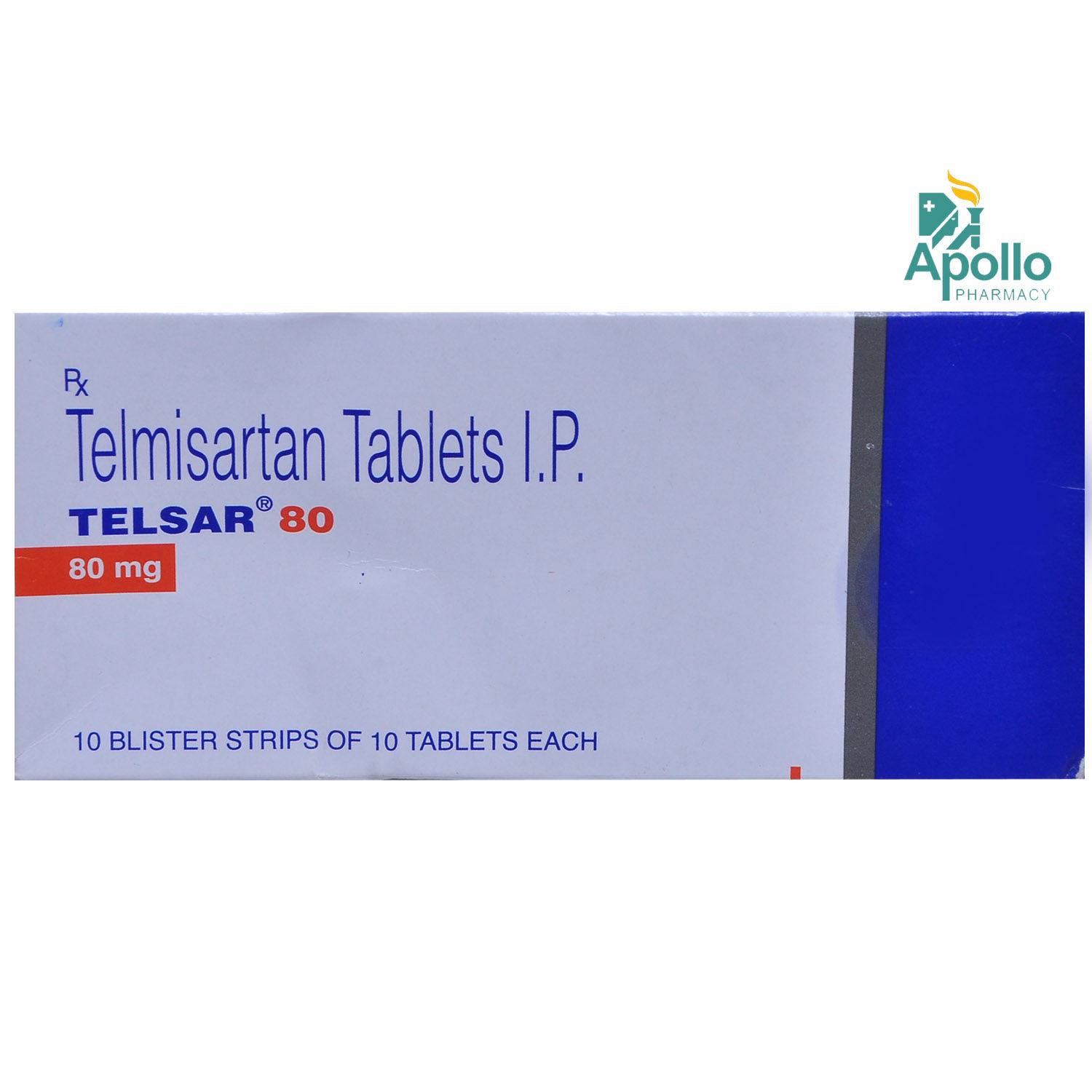 Telsar 80 Tablet | Uses, Side Effects, Price | Apollo Pharmacy