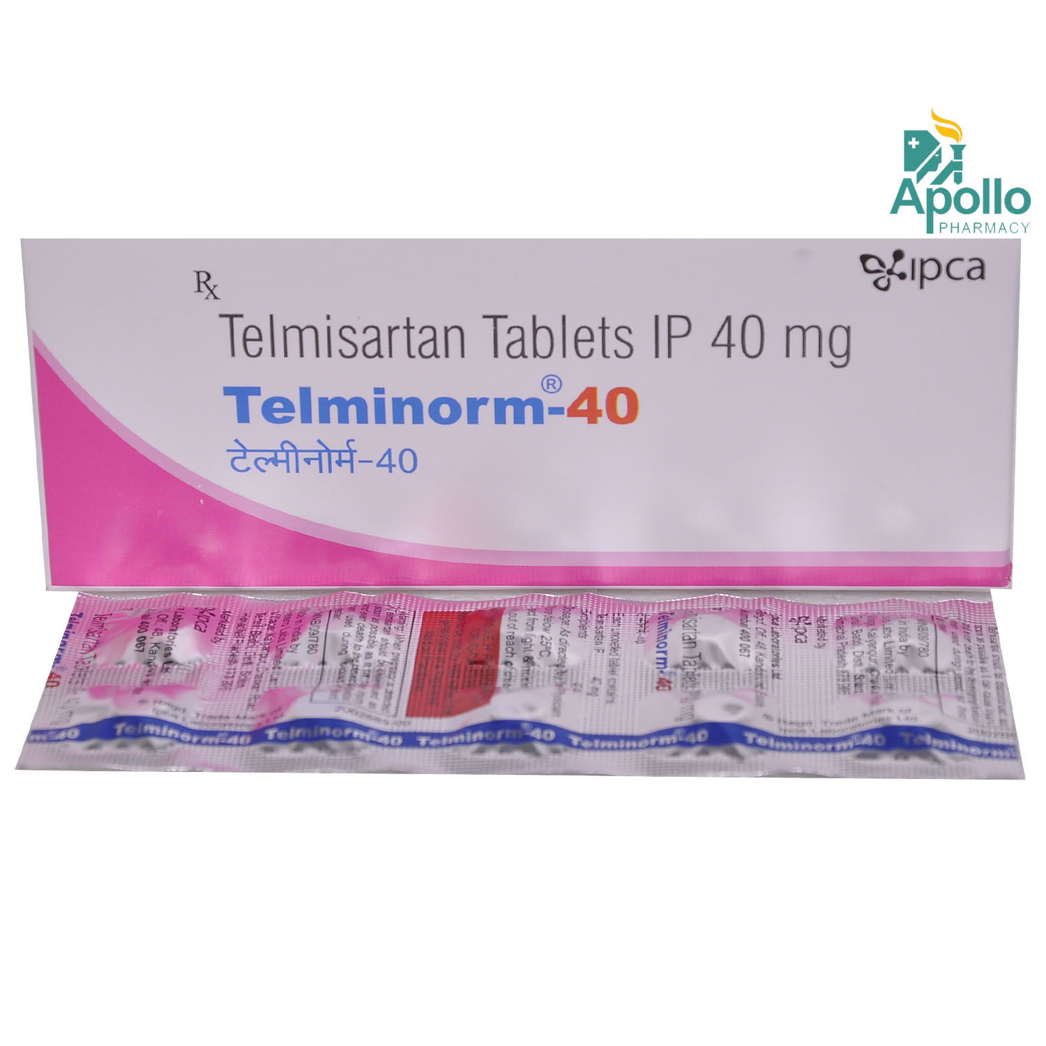 Telminorm-40 Tablet 10's Price, Uses, Side Effects, Composition ...