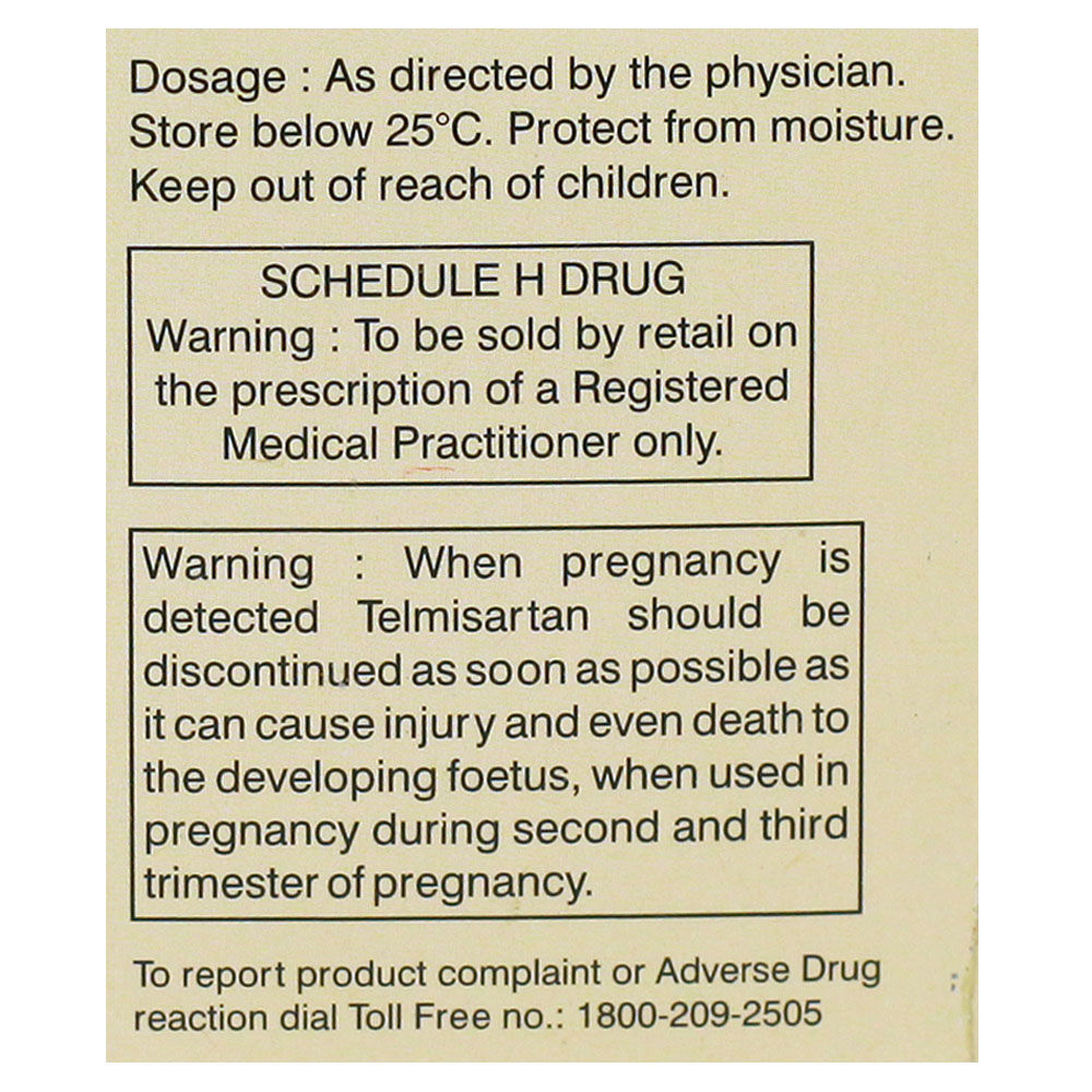 Telista Plus 20 Tablet 10's Price, Uses, Side Effects, Composition ...