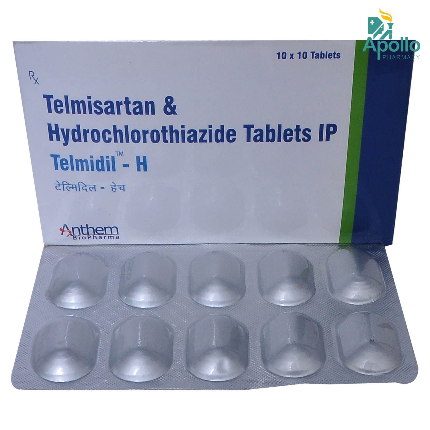 Telmidil-H Tablet 10's Price, Uses, Side Effects, Composition - Apollo ...