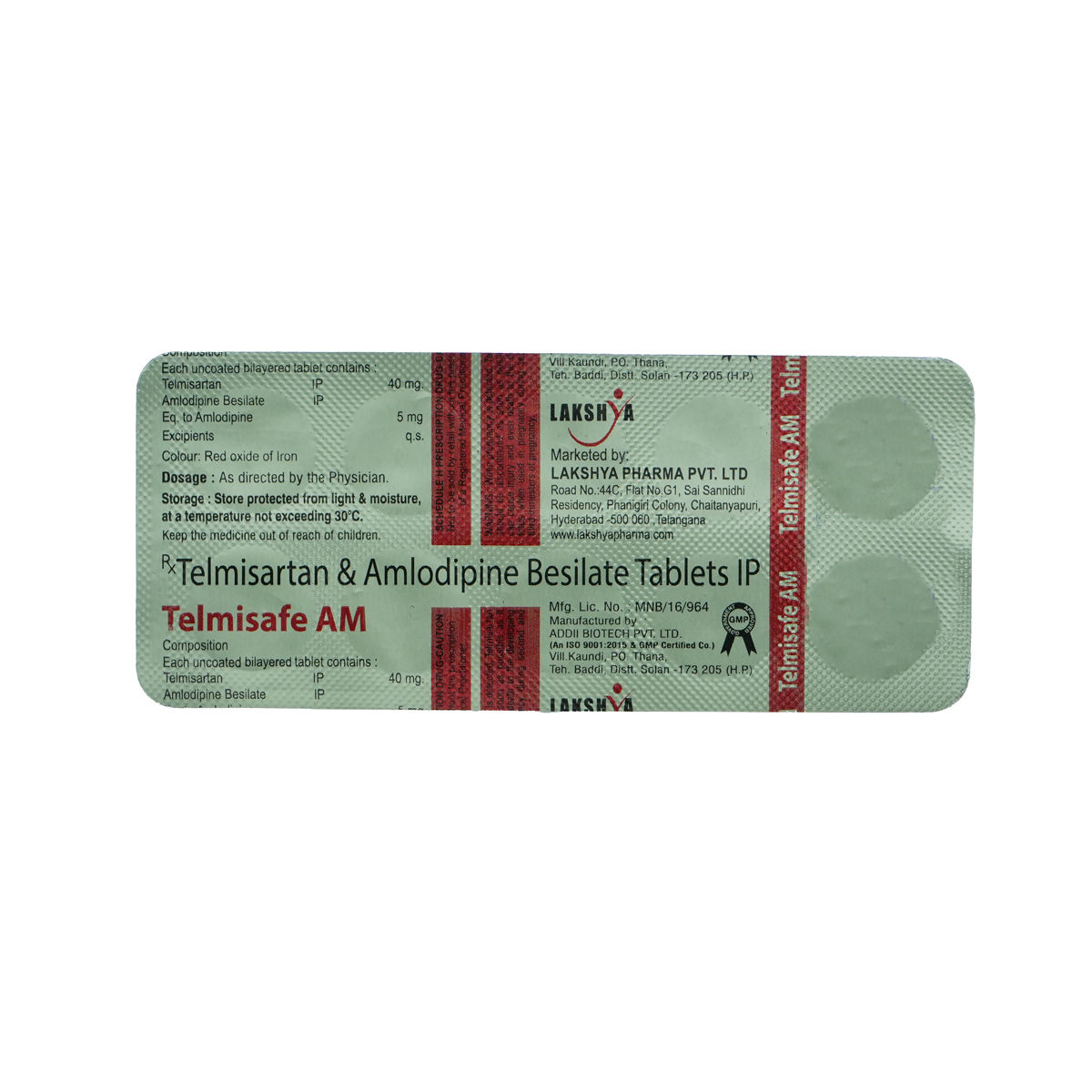 Telmisafe AM Tablet | Uses, Side Effects, Price | Apollo Pharmacy