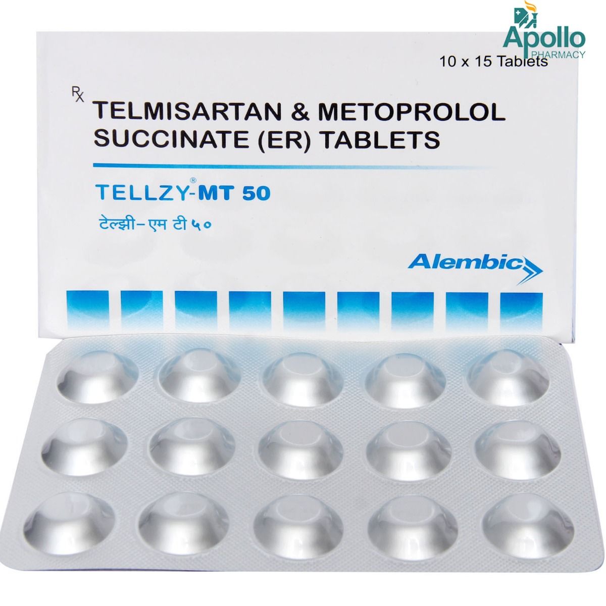 Tellzy MT 50 Tablet 10's Price, Uses, Side Effects, Composition ...