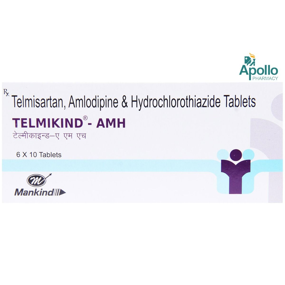 Telmikind-AMH Tablet 10's Price, Uses, Side Effects, Composition ...