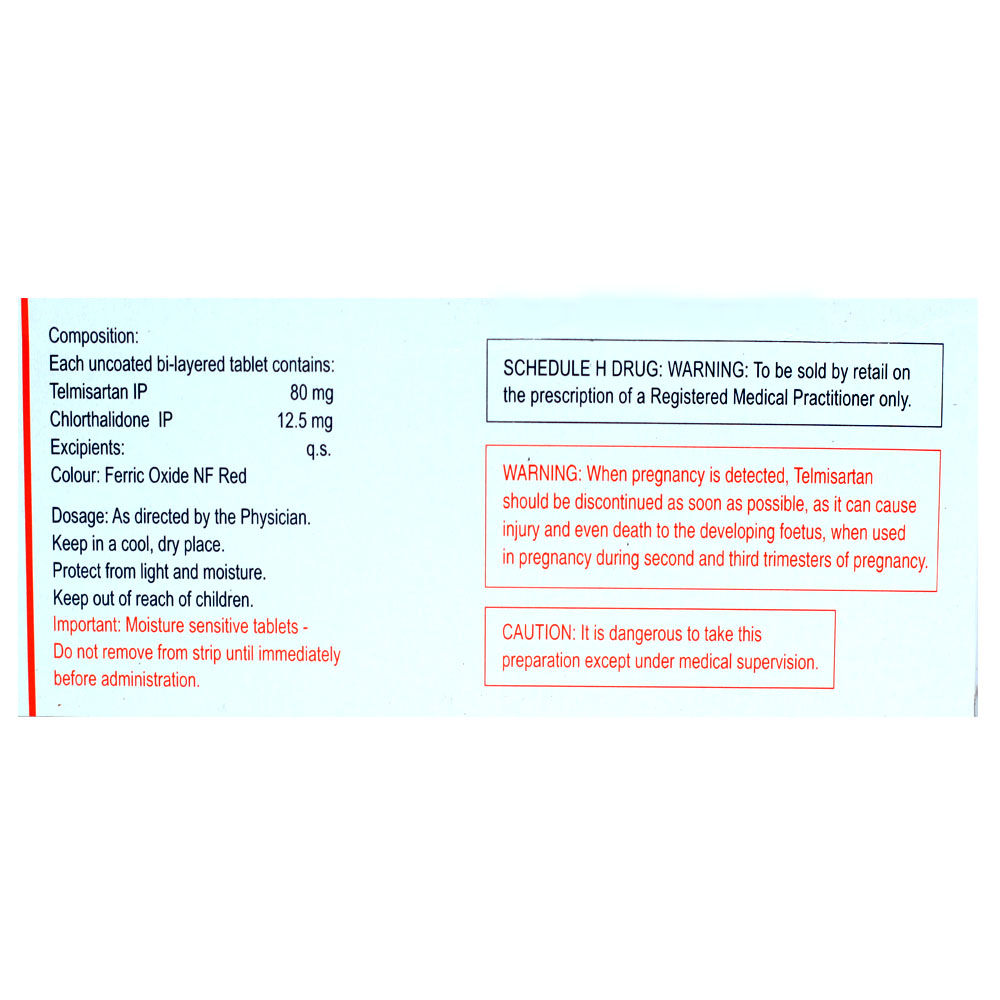 TELVAS CT 80MG TABLET | Uses, Side Effects, Price | Apollo Pharmacy