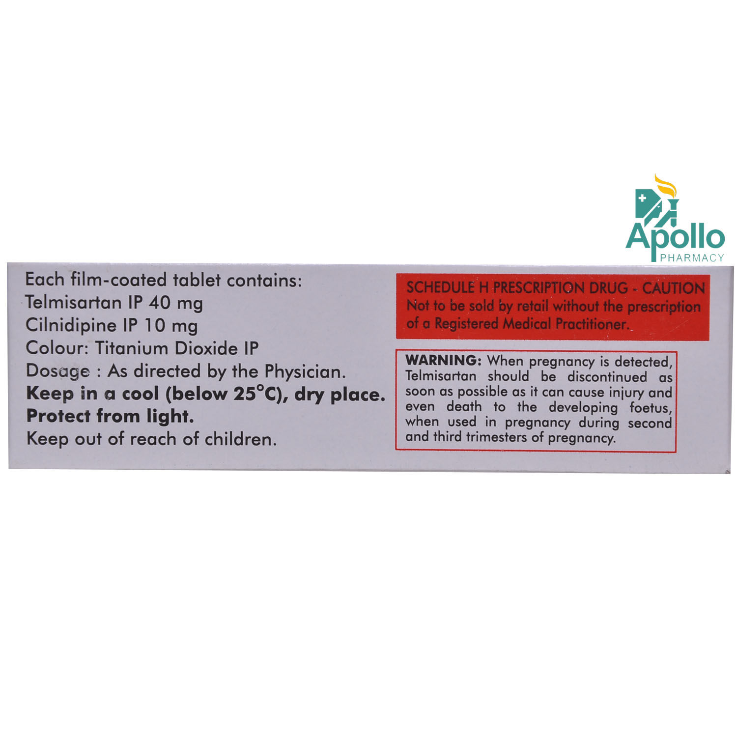 Telplus Tablet 10's Price, Uses, Side Effects, Composition - Apollo ...