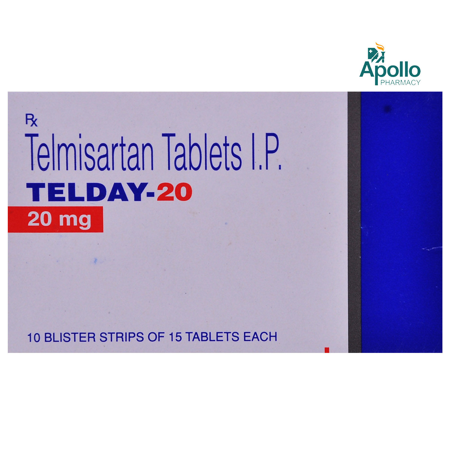 Telday-20 Tablet 15's Price, Uses, Side Effects, Composition - Apollo ...