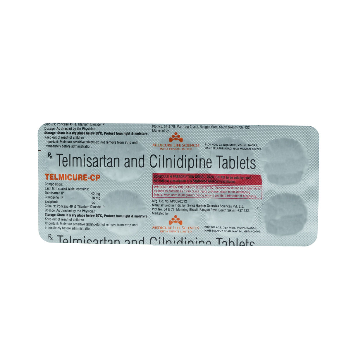 Telmicure-CP Tablet | Uses, Side Effects, Price | Apollo Pharmacy