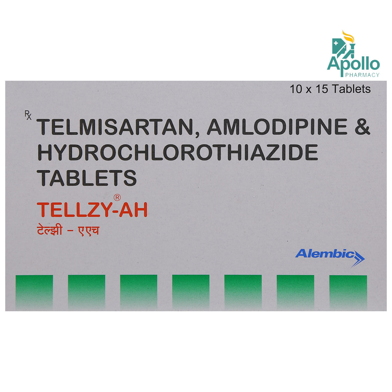 Tellzy-AH Tablet | Uses, Side Effects, Price | Apollo Pharmacy