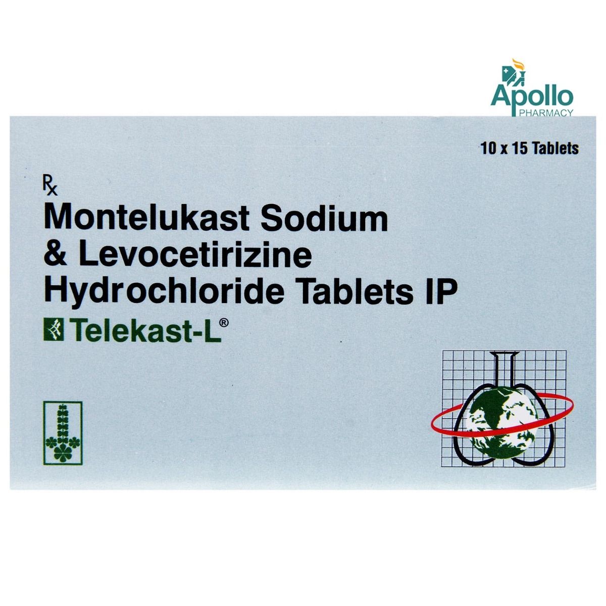 Telekast-L Tablet 15's Price, Uses, Side Effects, Composition - Apollo ...
