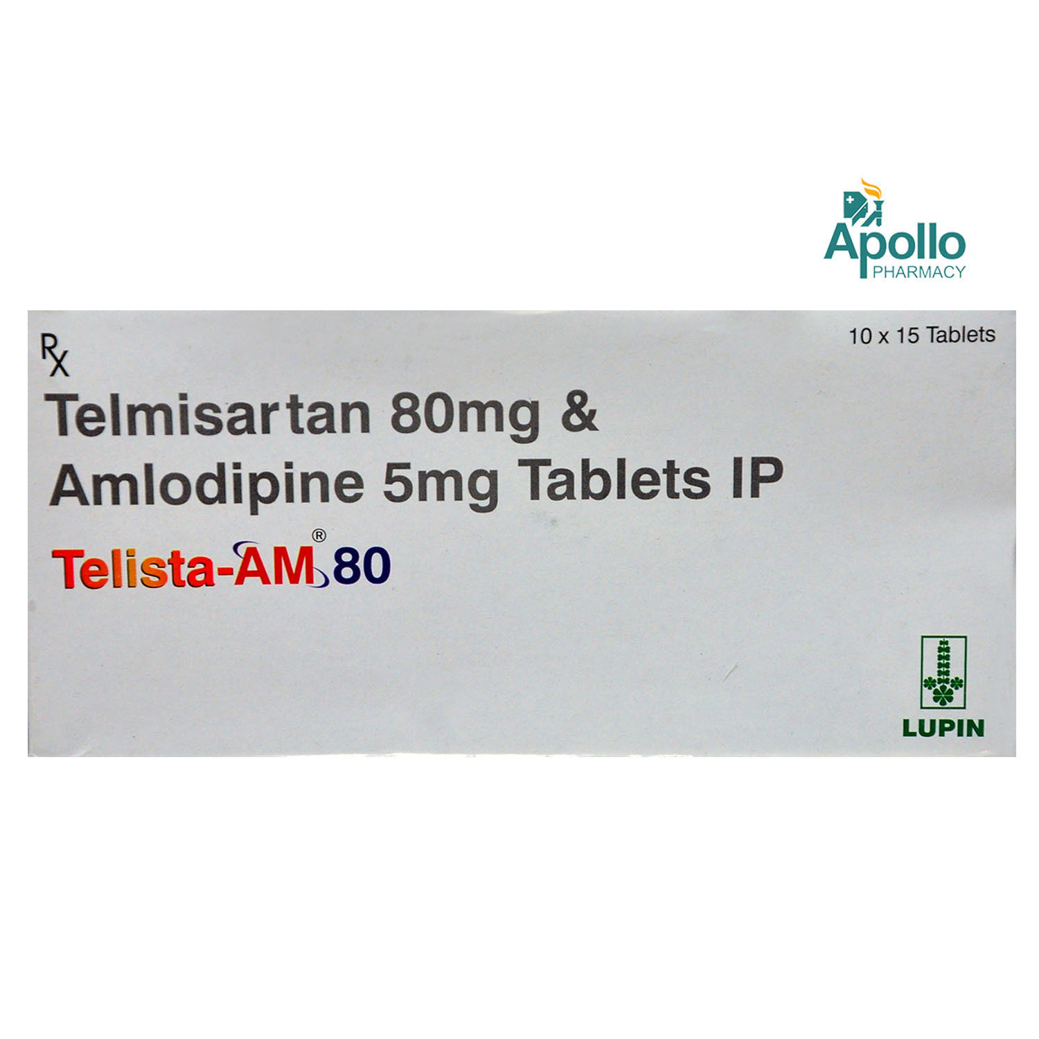 Telista-AM 80 Tablet | Uses, Side Effects, Price | Apollo Pharmacy