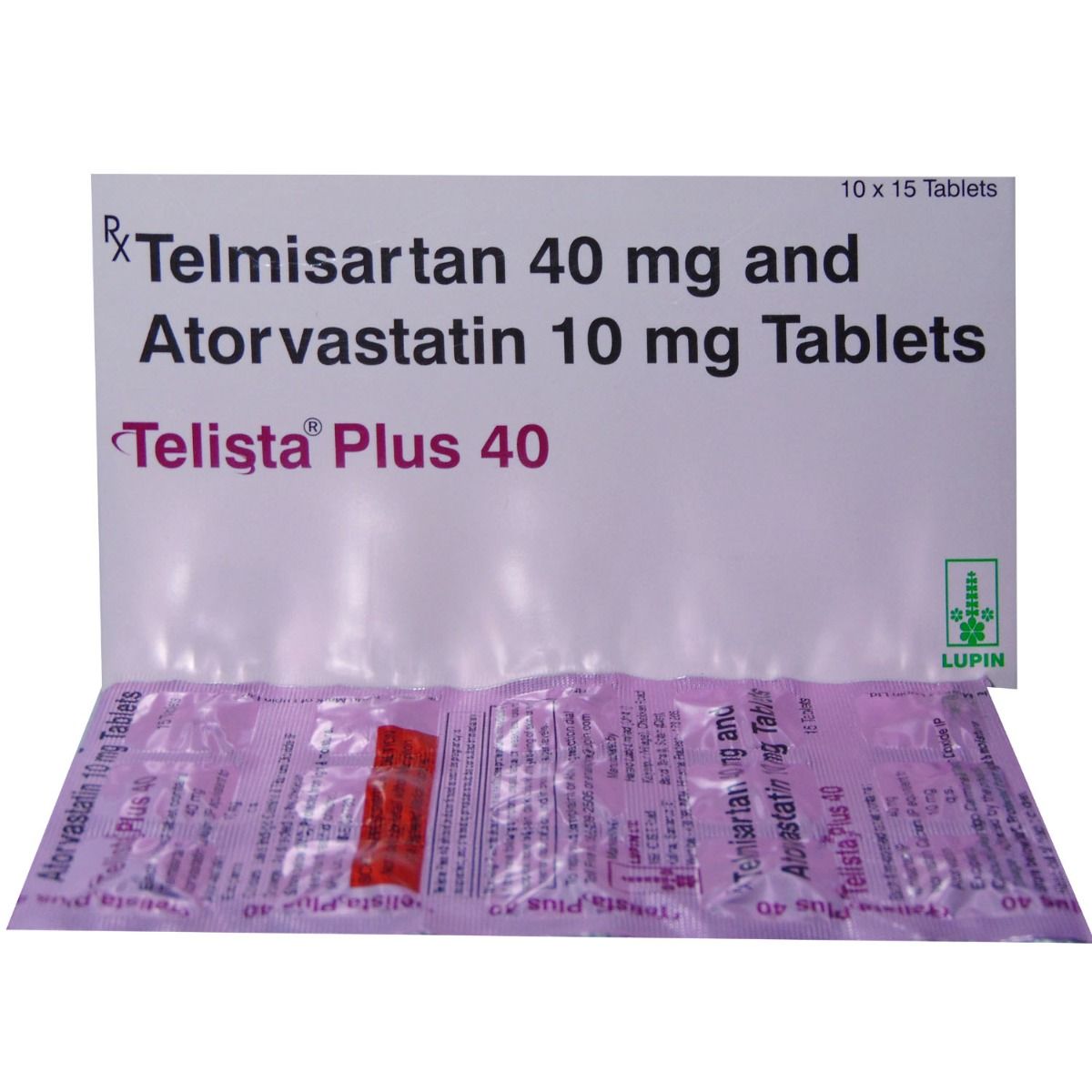 Telista Plus 40 Tablet 15's Price, Uses, Side Effects, Composition ...
