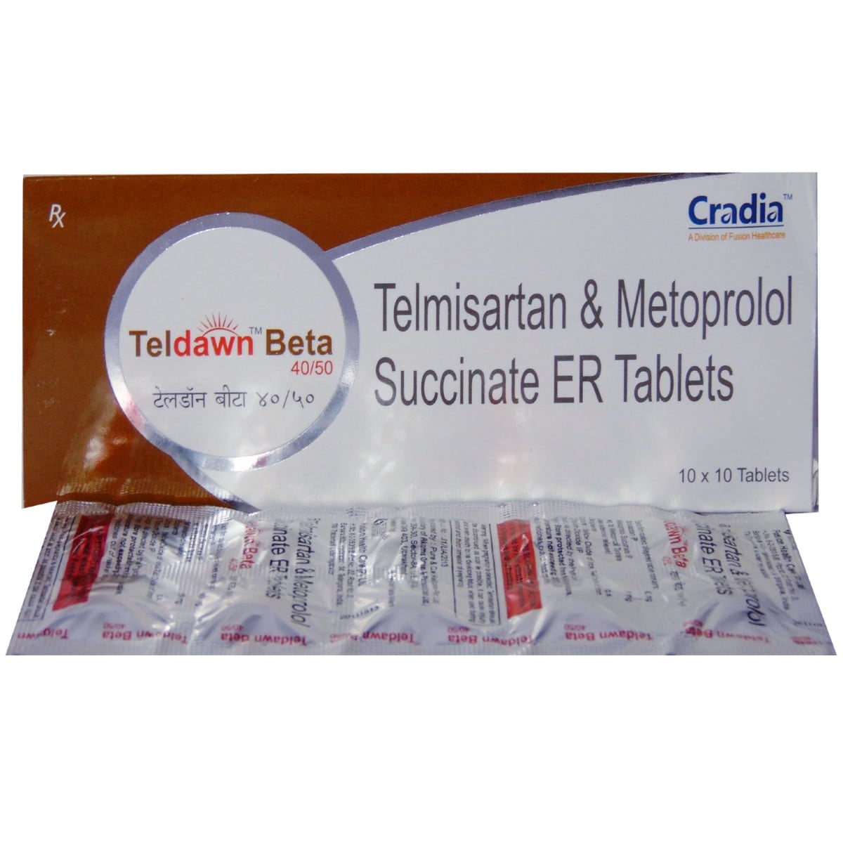 Teldawn Beta 40/50 Tablet 10's Price, Uses, Side Effects, Composition ...